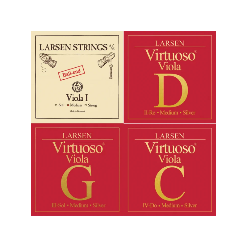 Larsen Virtuoso Viola String Set – cassandrastrings.com