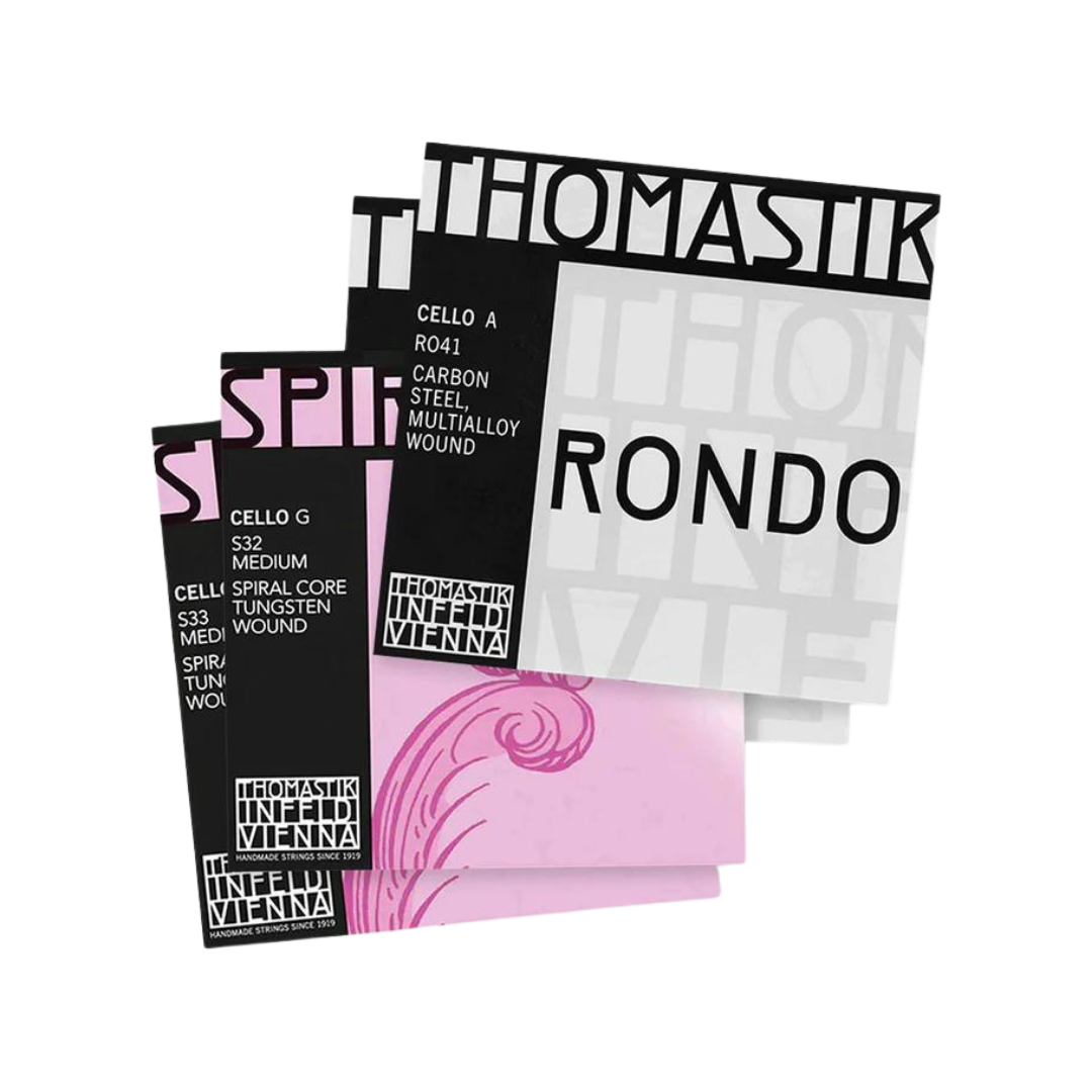 Thomastik-Infeld "Spi-Rondo" Cello String Set - Spirocore C&G, Rondo A ...